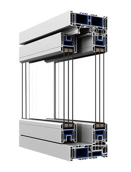 PVC lift and slide patio doors | menufacturer DAKO UK Ireland