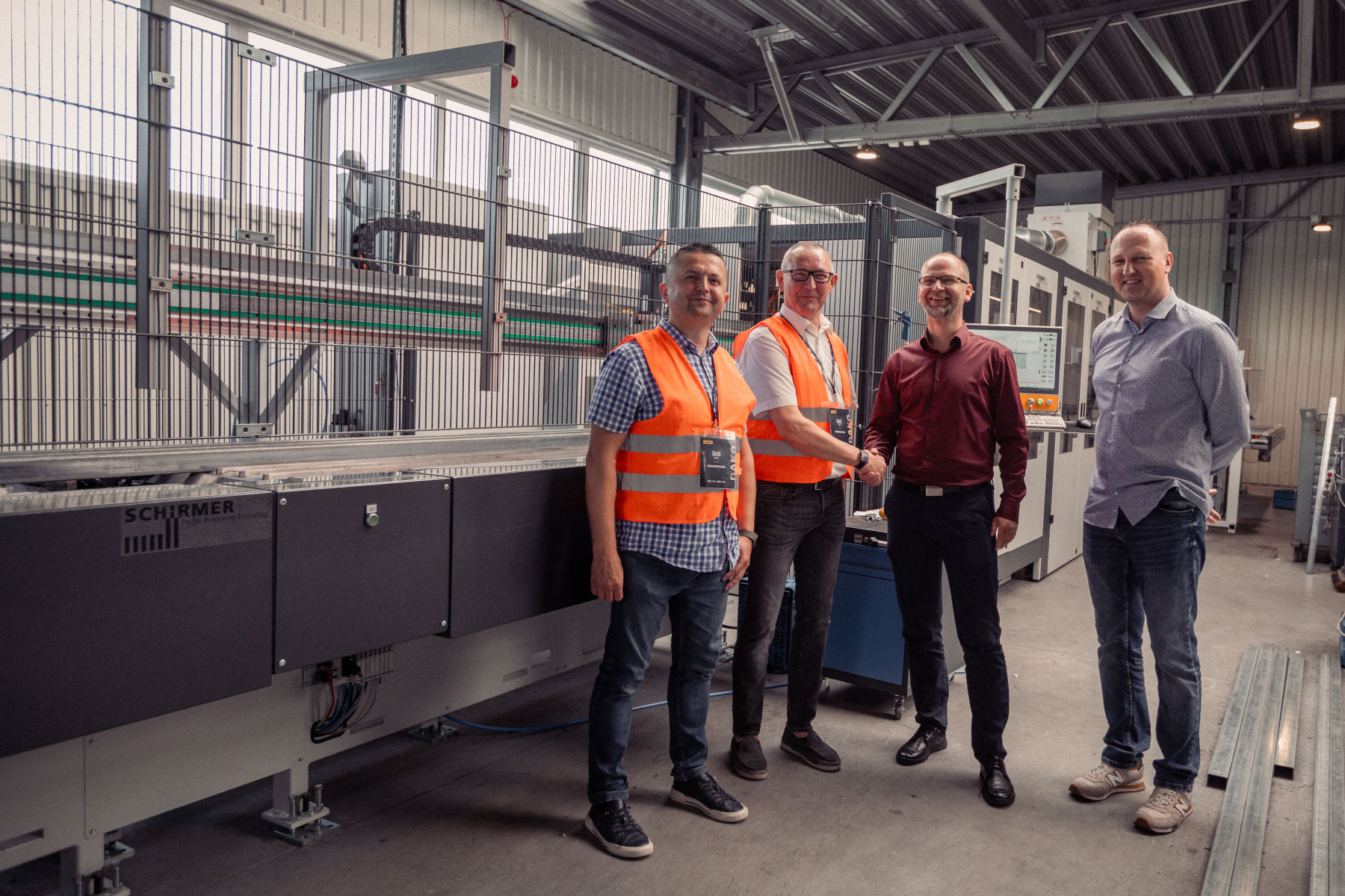 A new machine on DAKO’s production floor